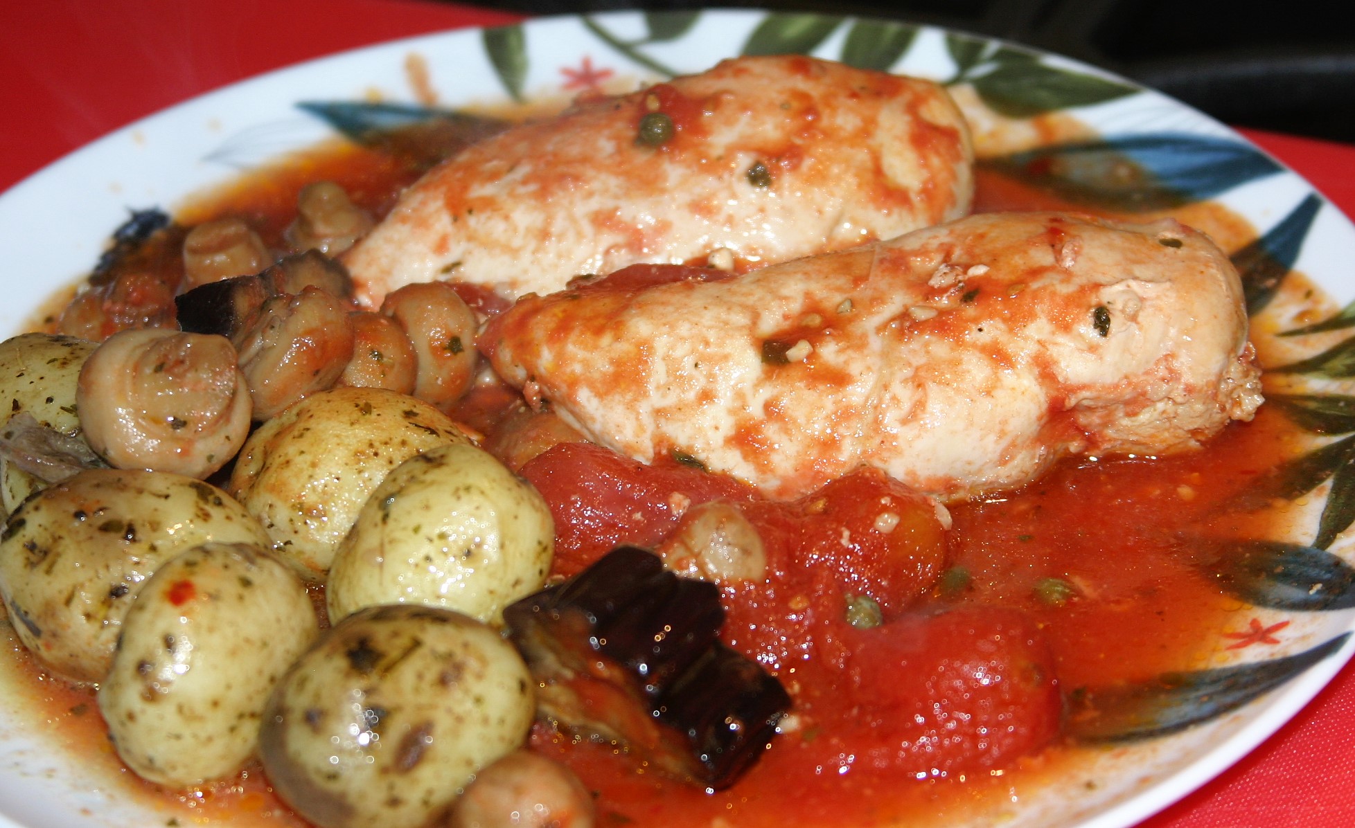 Chicken Breasts late Summer Tray Bake :: la-maison-de-cordelia